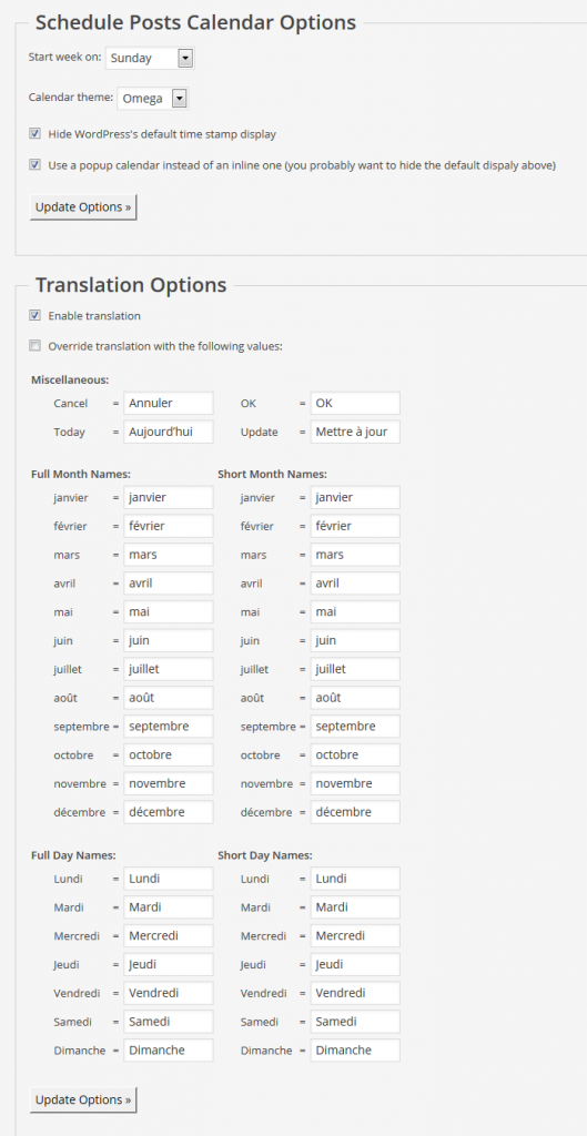 Schedule Posts Calendar – L'Écho des Plugins WP